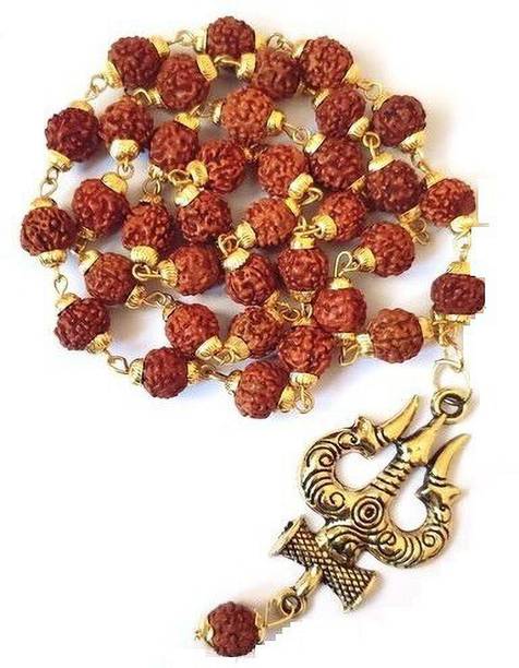 Rudraksha Gold Chains - Buy Rudraksha Gold Chains online at Best Prices ...
