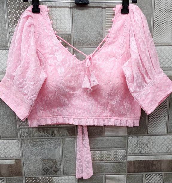 Pink Blouse Designs - Buy Pink Blouse Designs online at Best Prices in ...