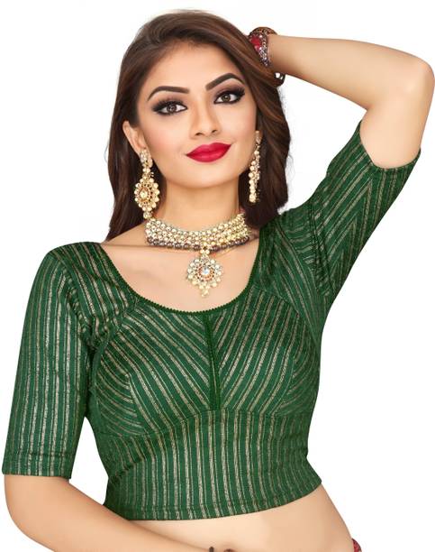 Green Blouses - Buy Green Blouses Online at Best Prices In India ...