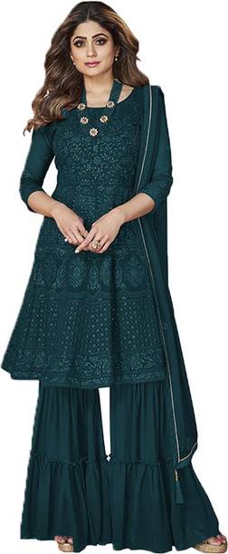 Pakistani Plazo Suits - Buy Pakistani Plazo Suits online at Best Prices ...