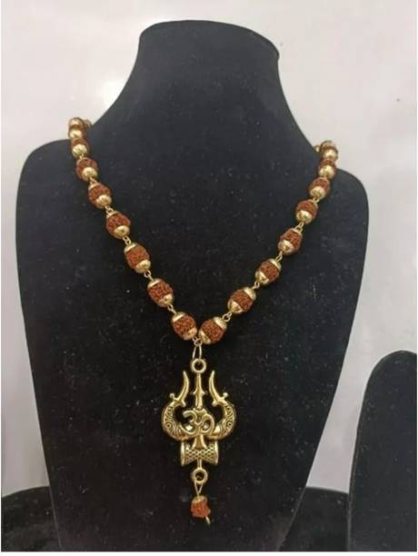 Rudraksha Gold Chains - Buy Rudraksha Gold Chains online at Best Prices ...