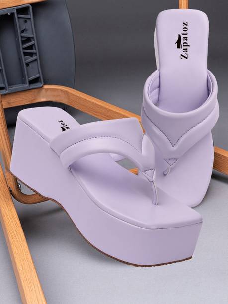 Purple Wedges - Buy Purple Wedges Online at Best Prices In India ...