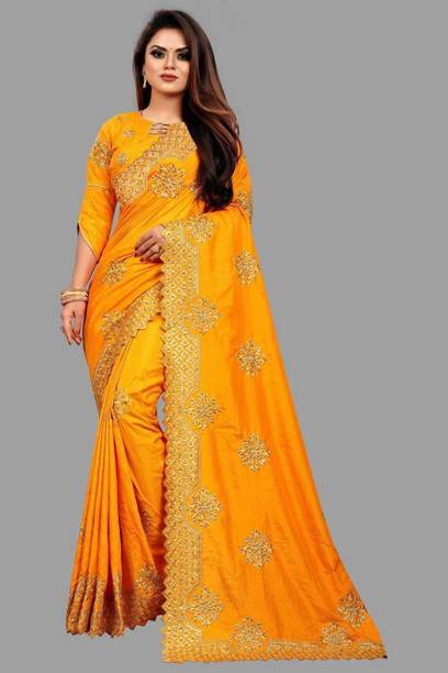 Yellow Sarees - Buy Yellow Sarees Online at Best Prices In India ...