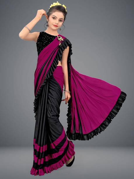 Kids Sarees - Buy Kids Sarees online at Best Prices in India | Flipkart.com