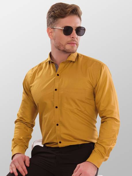 Yellow Mens Shirts - Buy Yellow Mens Shirts Online at Best Prices In ...