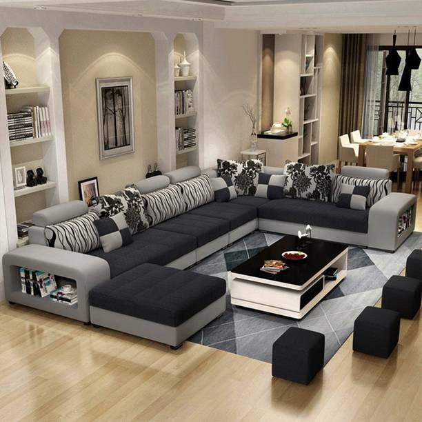 U Shaped Sofa Set Designs | Baci Living Room