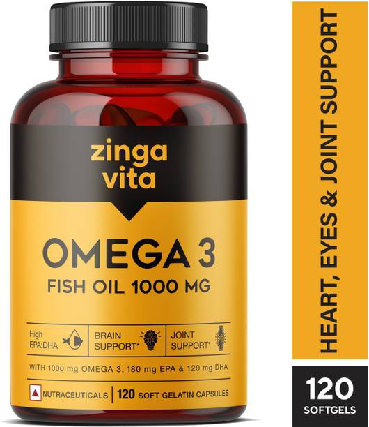 Omega 3 Fish Oil Online in India at Best Prices | Flipkart.com
