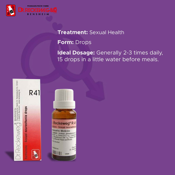 Dr Reckeweg R41 Sexual Neurastenia Drops Price In India Buy Dr