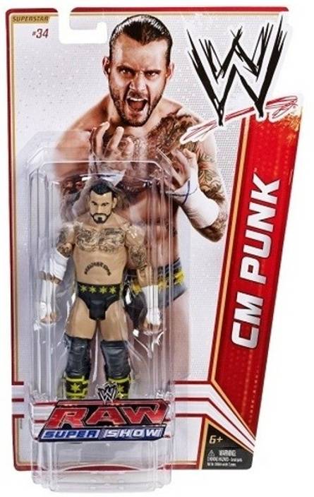 WWE Basic CM Punk Action Figure - Basic CM Punk Action Figure . Buy CM ...