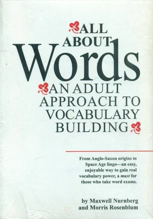 All About Words: An Adult Approach to Vocabulary Building 1st Edition ...