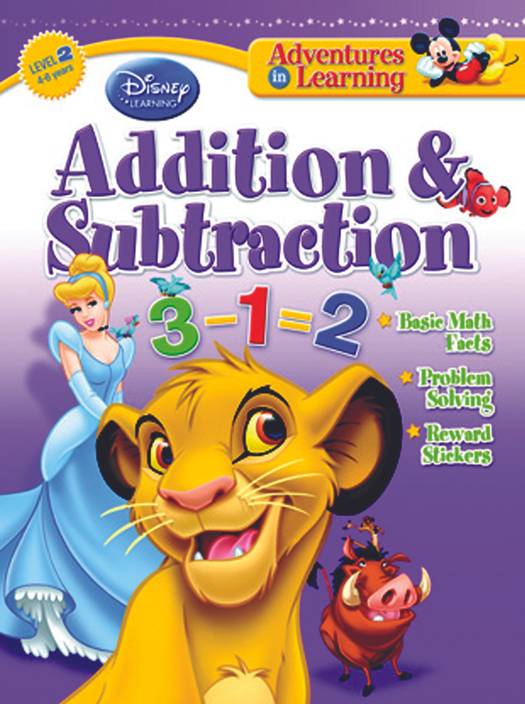 Adventures in Learning: Addition and Subtraction by disney;-English-The ...