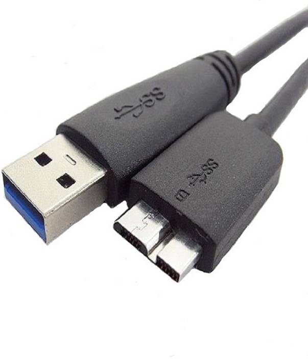 Indiashopers USB 3.0 cable for seagate western digital toshiba hard ...