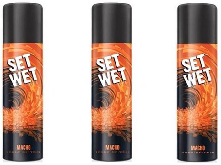 Set Wet Macho Deodorant Spray - For Men - Price in India, Buy Set Wet ...