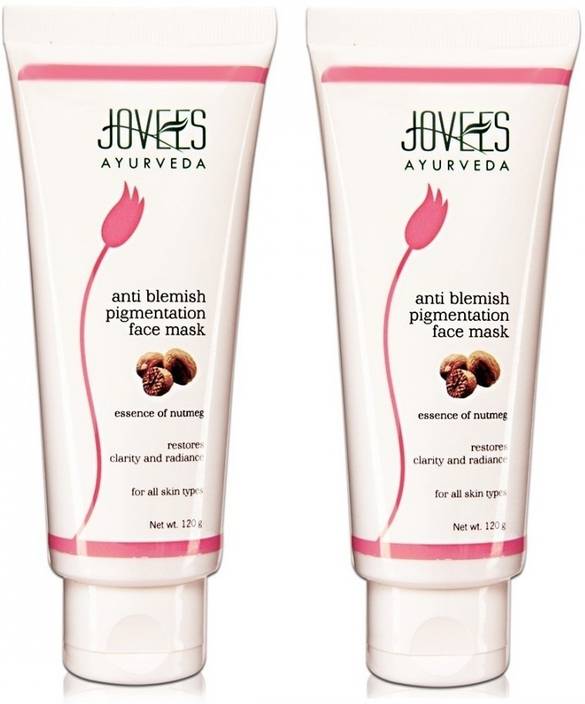 Jovees Ayurveda Essence of Nutmeg Anti Blemish Pigmentation Face Mask ...