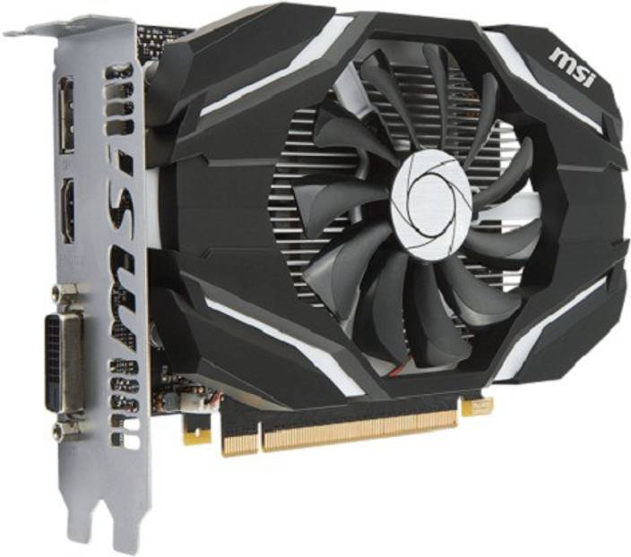 MSI NVIDIA GeForce GTX 1050 Ti 4G OC 4 GB GDDR5 Graphics Card - MSI ...
