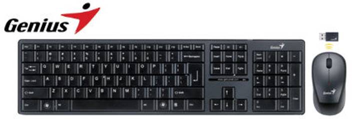 Genius SlimStar 8000 Wireless Keyboard and Mouse Combo - Genius ...