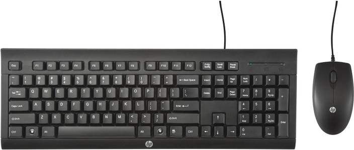 HP C2500 Wired Combo keyboard and Mouse - HP : Flipkart.com