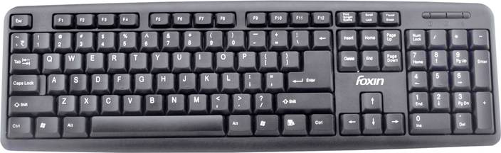 Foxin FKB 102 Wired USB Laptop Keyboard - Foxin : Flipkart.com