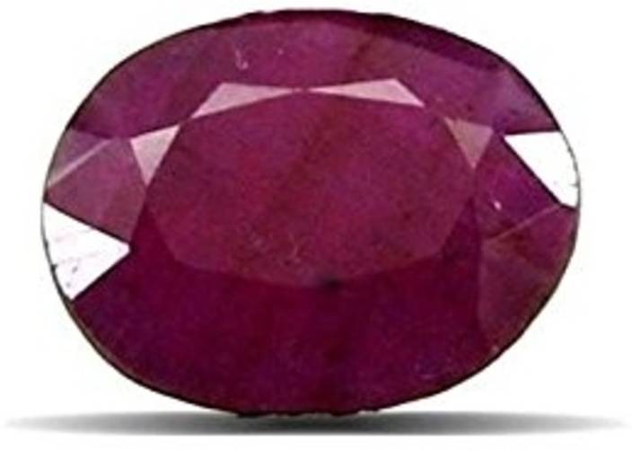 Malabar Gems 5.25 Ratti / 4.72 Carat (Manik Stone) Lab Certified Ruby Stone Price in India - Buy ...