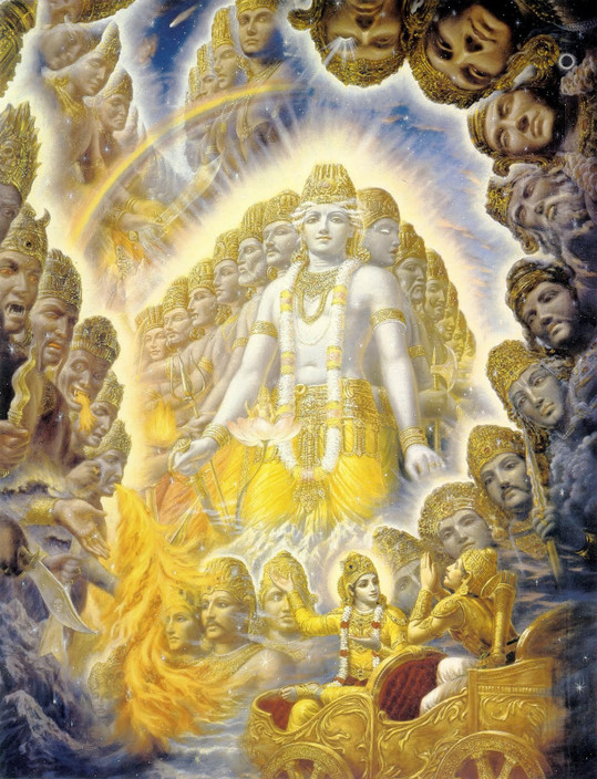 Shri krishna virat swaroop hd wallpaper - keradisplay