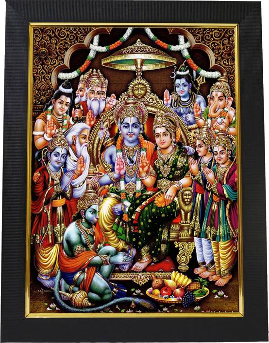 101Temples Sita Ramula Kalyanam God Photo Frame Religious Frame Price ...