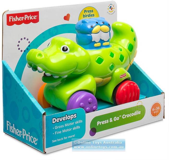 Fisher-Price Press & Go Crocodile - Press & Go Crocodile . shop for ...
