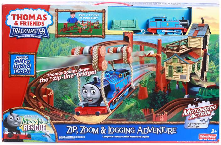 Thomas & Friends Thomas The Train - Zip, Zoom and Logging Adventure ...