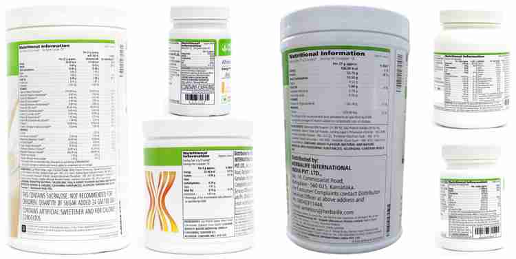 Herbalife Nutrition Formula 1 Mango,Protein,Afresh Peach, Shake Mate ...