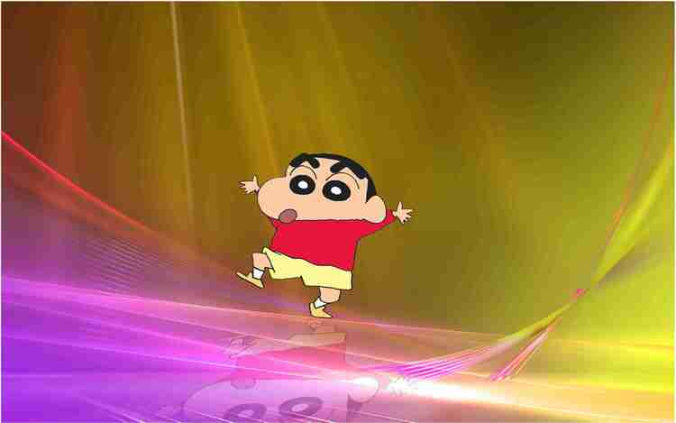 Shin Chan Cartoon Wall Poster For Room With Gloss Lamination M17 Paper ...