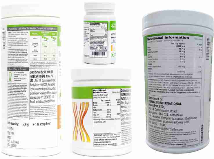 Herbalife Nutrition FORMULA-1 SHAKE KULFI+PROTEIN POWDER -200GM+AFRESH ...