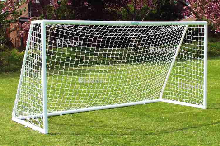 Bixxon BNF-2022 Football Goal Post Nets (White ) Football Net Pack Of 2 ...