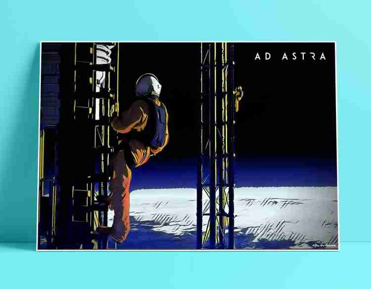 YAA - Ad Astra Cool Movie Poster (18inchx12inch) Photographic Paper ...
