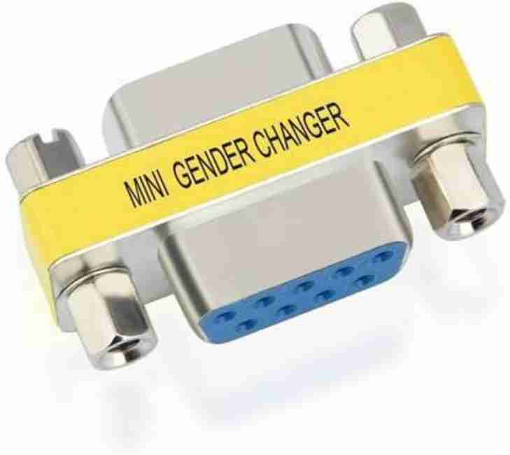 TekNex 9pin Female To Female mini adapter Connector Female adapter mini ...