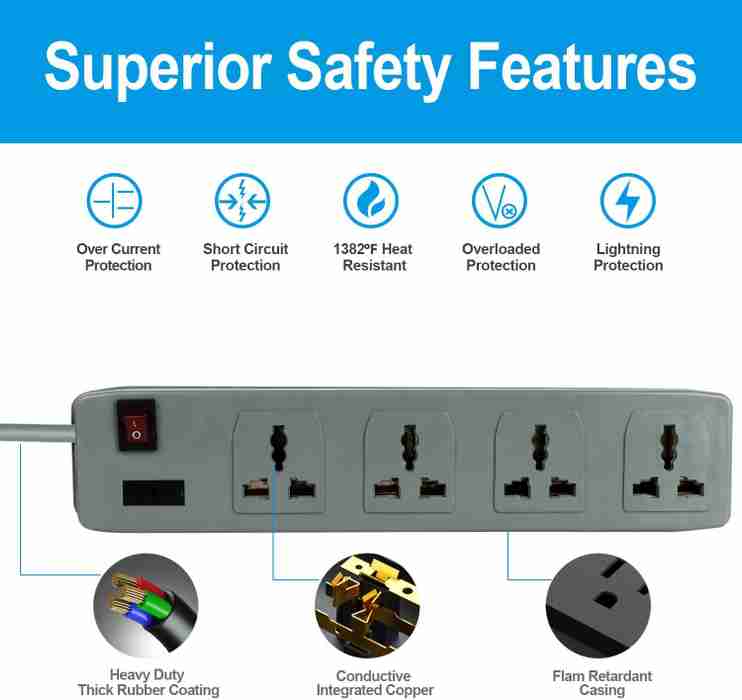 Tech-X switch board extension | extension boards with switch, extension ...