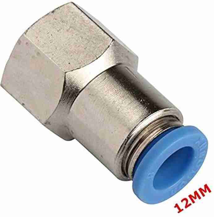 sl sales 12MM Push to Connect Air Tube Fittings Adapter Tube OD x 1/4 ...