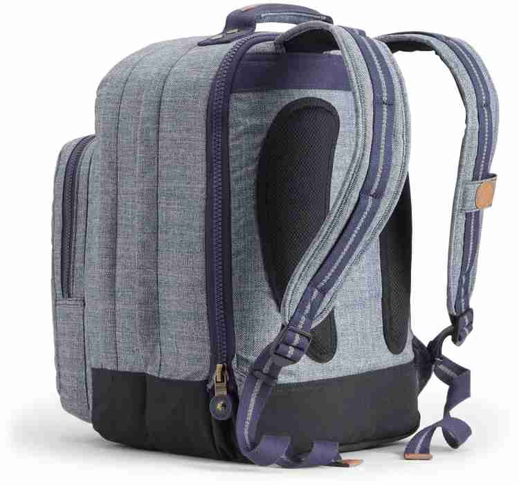 KIPLING 16 inch Expandable Laptop Backpack Craft Navy - Price in India ...