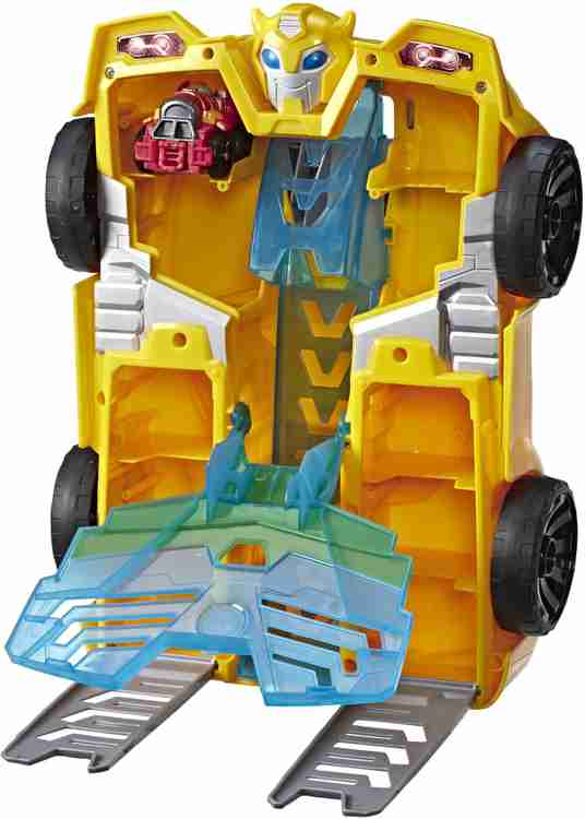TRANSFORMERS Playskool Heroes Rescue Bots Academy Bumblebee Track Tower ...