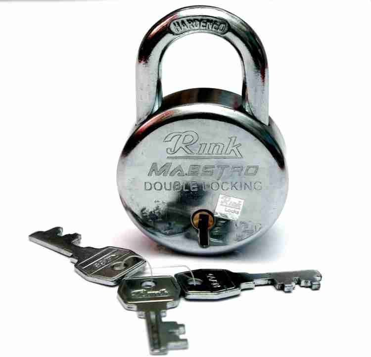 RINK MAESTRO LOCK 75 MM 3 KEYS DOUBLE LOCKING SYSTEM Padlock - Buy RINK ...