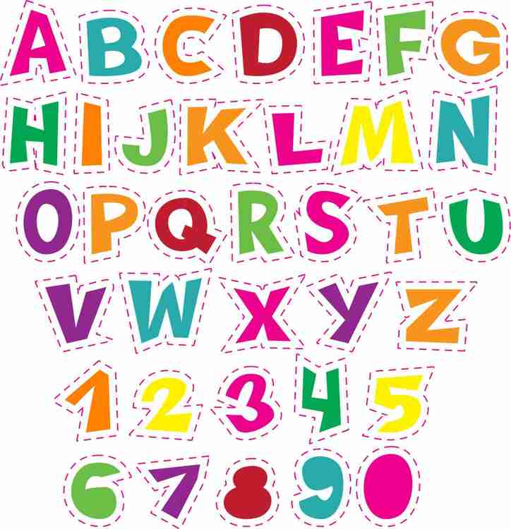 english alphabets |poster for kids|alphabest posters|number posters ...