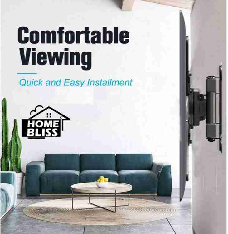 Homebliss swivel wall mount stand tv lcd moving movable bracket led ...