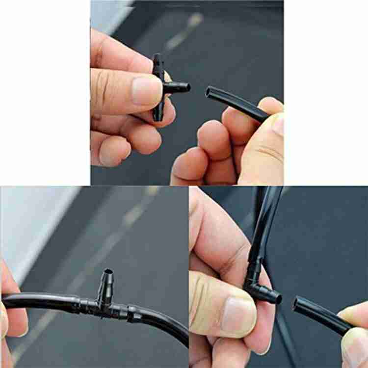 Vasudha Irrigation 4 MM MICRO TUBE TEE / MICRO CONNECTOR 30 PIC Drip ...