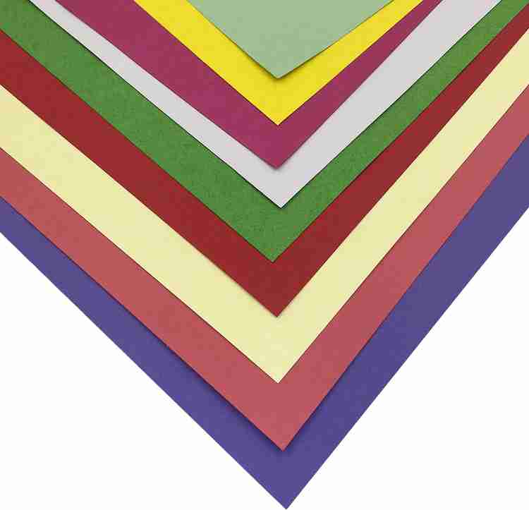 Shopsy.in | Aadtya Pastel Sheet Unruled A4 180 gsm Coloured Paper ...