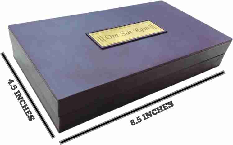 om sai toys Shirdi Saibaba Wooden Momento Frame with Samadhi Mandir ...