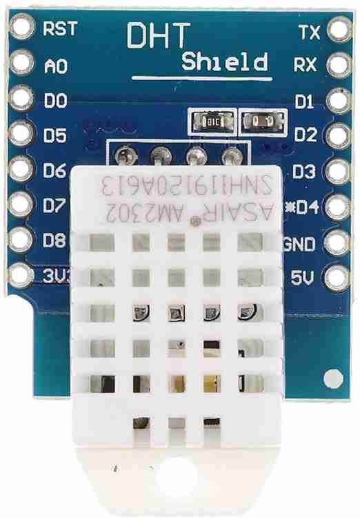 TRUSTECH Shield for WeMos D1 Mini DHT22 Single-Bus Digital Temperature ... TRUSTECH Shield for WeMos D1 Mini DHT22 Single-Bus Digital Temperature ...