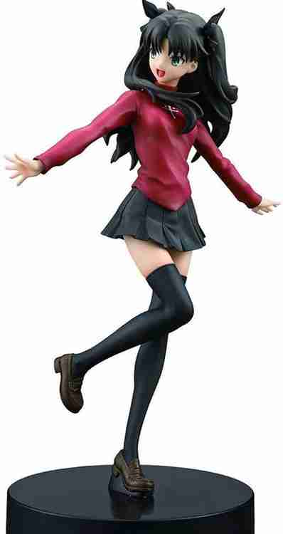 kawaii kart Stay Night Tohsaka Rin Action Figure Doll Statue ...