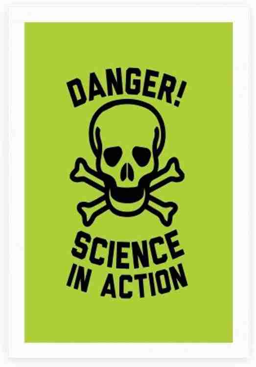 Danger Science In Action Room, Office, Wall Decor, Poster Wallpaper ...