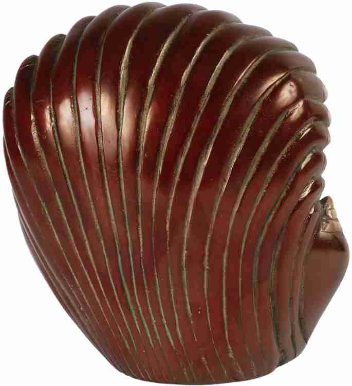 Kartique Lord Ganesha in Seep with Shankh Idol Statue | Ganpati Bappa ...