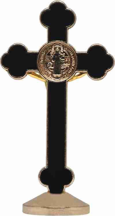 Catholic Liturgicals Car Dashboard Cross, Saint Benedict Cross, Jesus ...