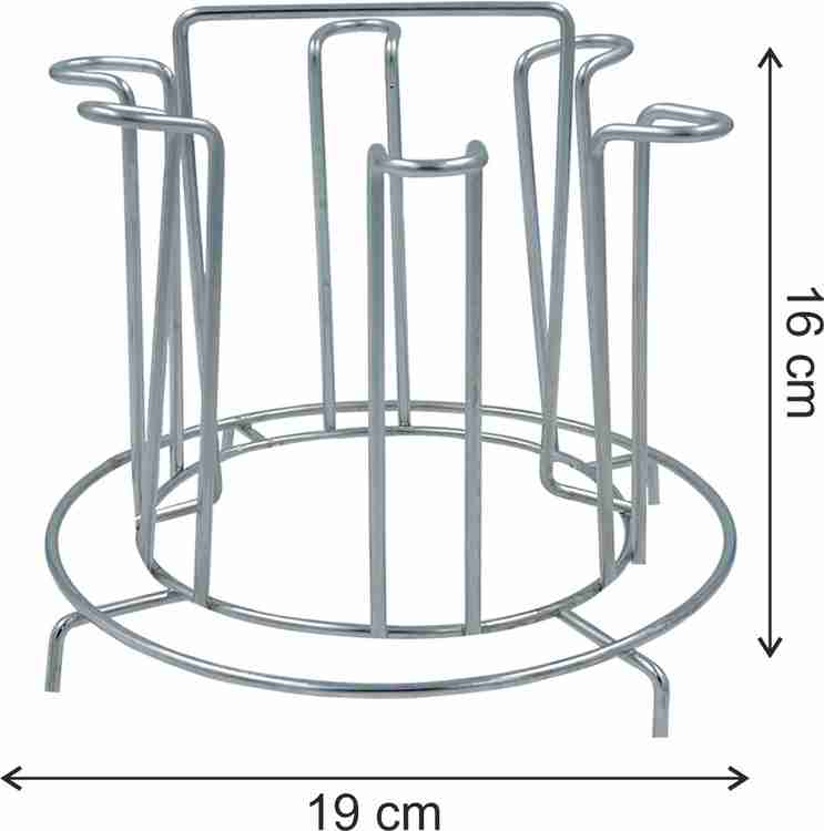 Oc9 Stainless Steel Spice Rack 2 Shelf / Masala Stand & Glass Stand ...