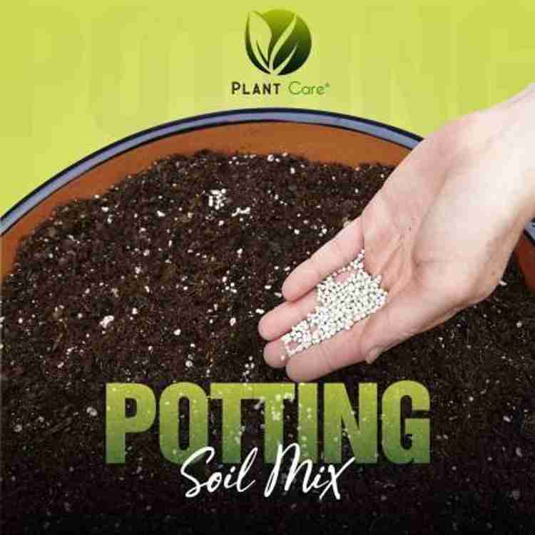 PLANT CARE Organic Potting Soil Mix Fertilizer Enriched with ...